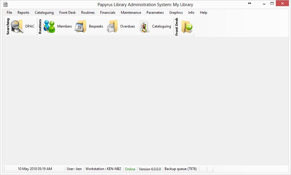 - Papyrus Library Administration System
